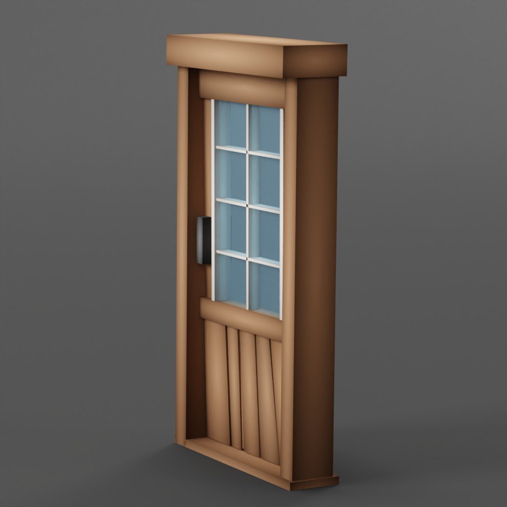 Front Door | FREE Doors models | BlenderKit