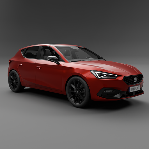 Seat Leon FR | Modern Cars models | BlenderKit