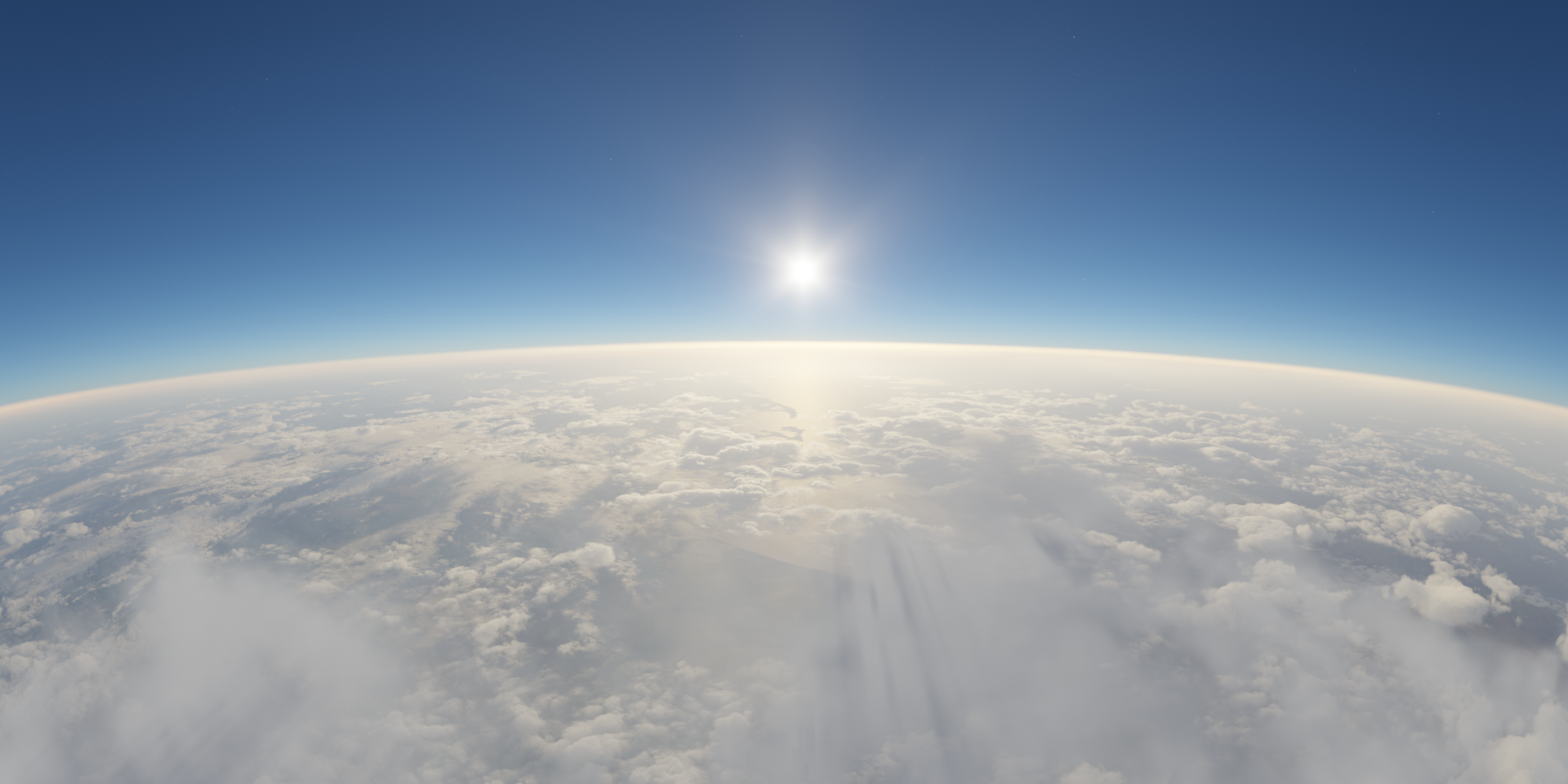 High Altitude Above Clouds | Landscapes HDRis | BlenderKit
