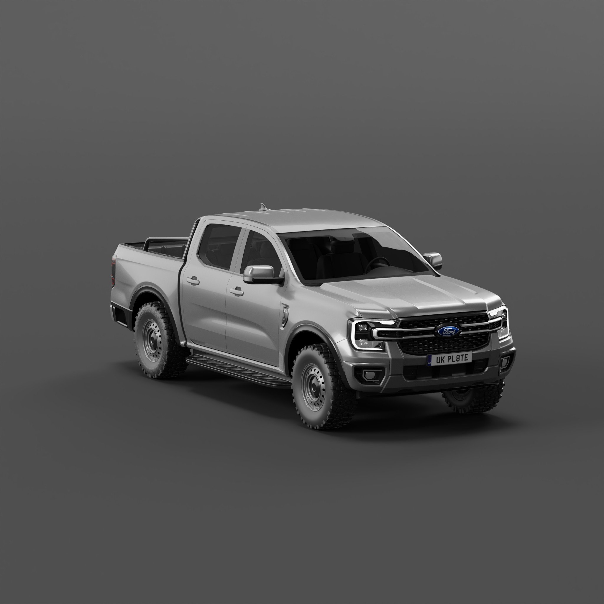 Ford Ranger XLT 2023 | Trucks models | BlenderKit