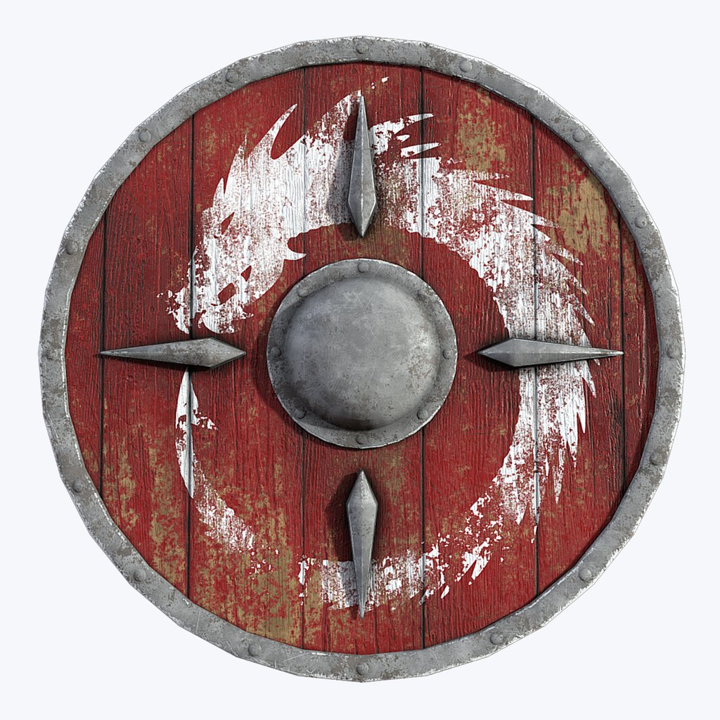 VikingShield | FREE Historical Weapons models | BlenderKit