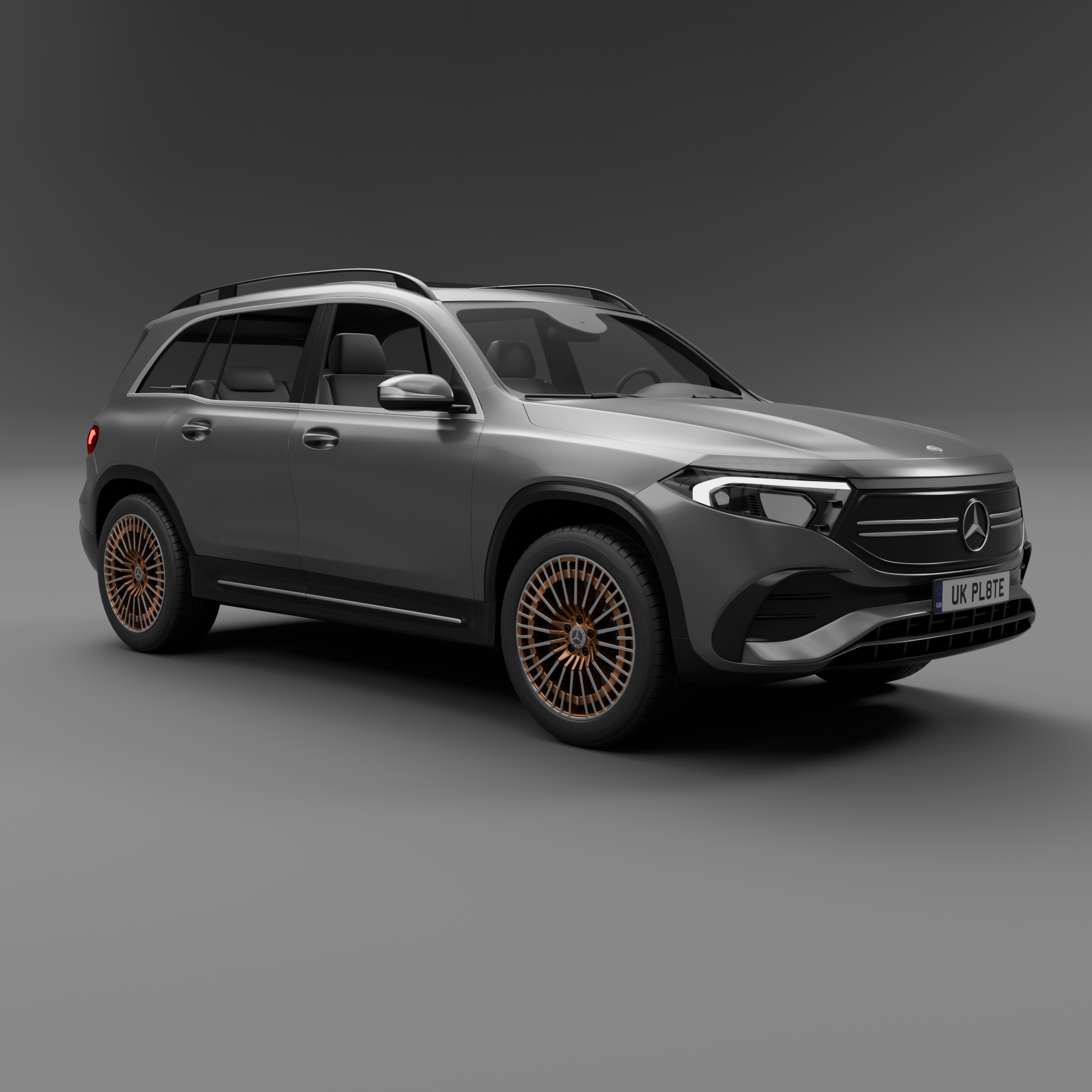 Mercedes-Benz EQB | Modern Cars models | BlenderKit