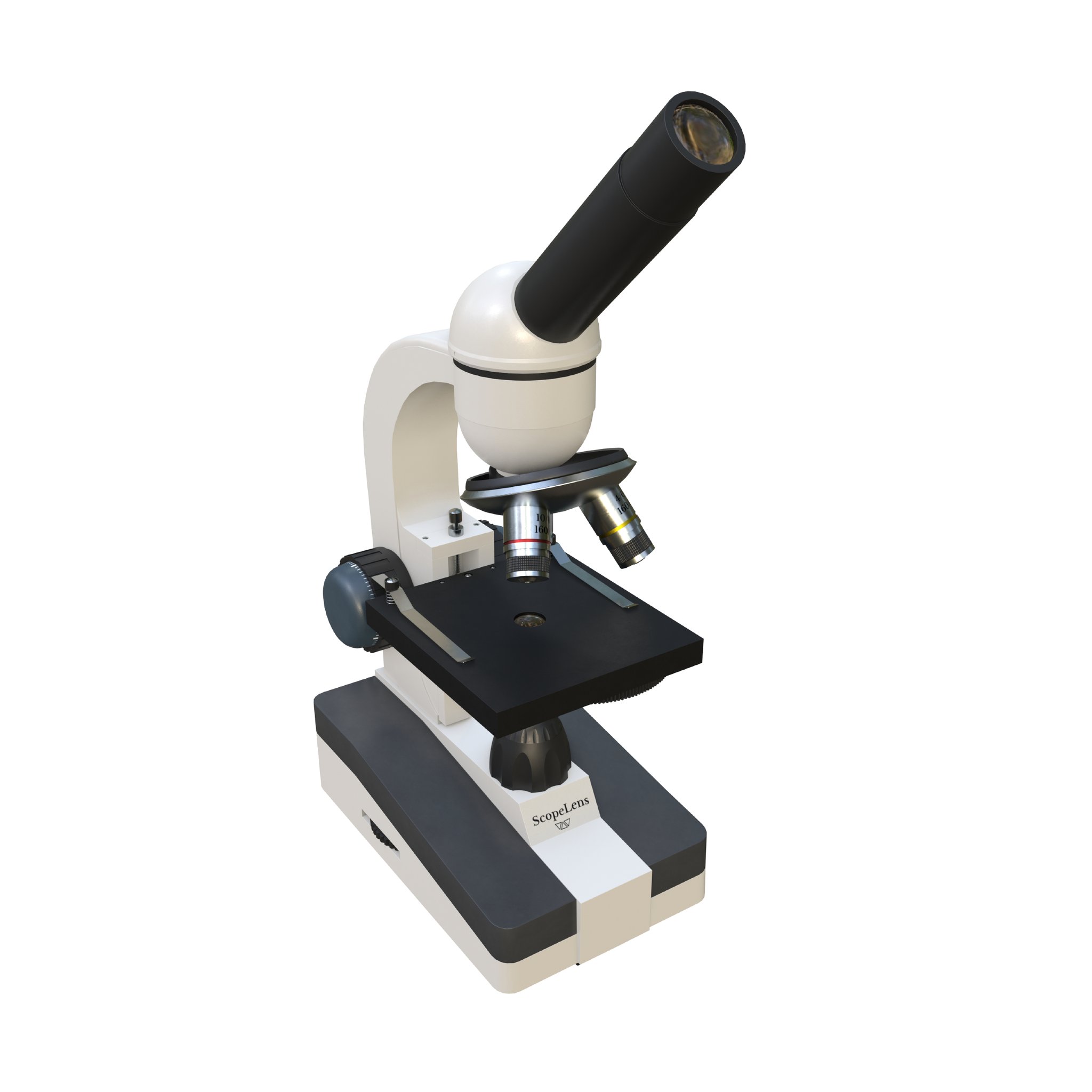Portable Microscope - ScopeLens | FREE Lab Equipment models | BlenderKit