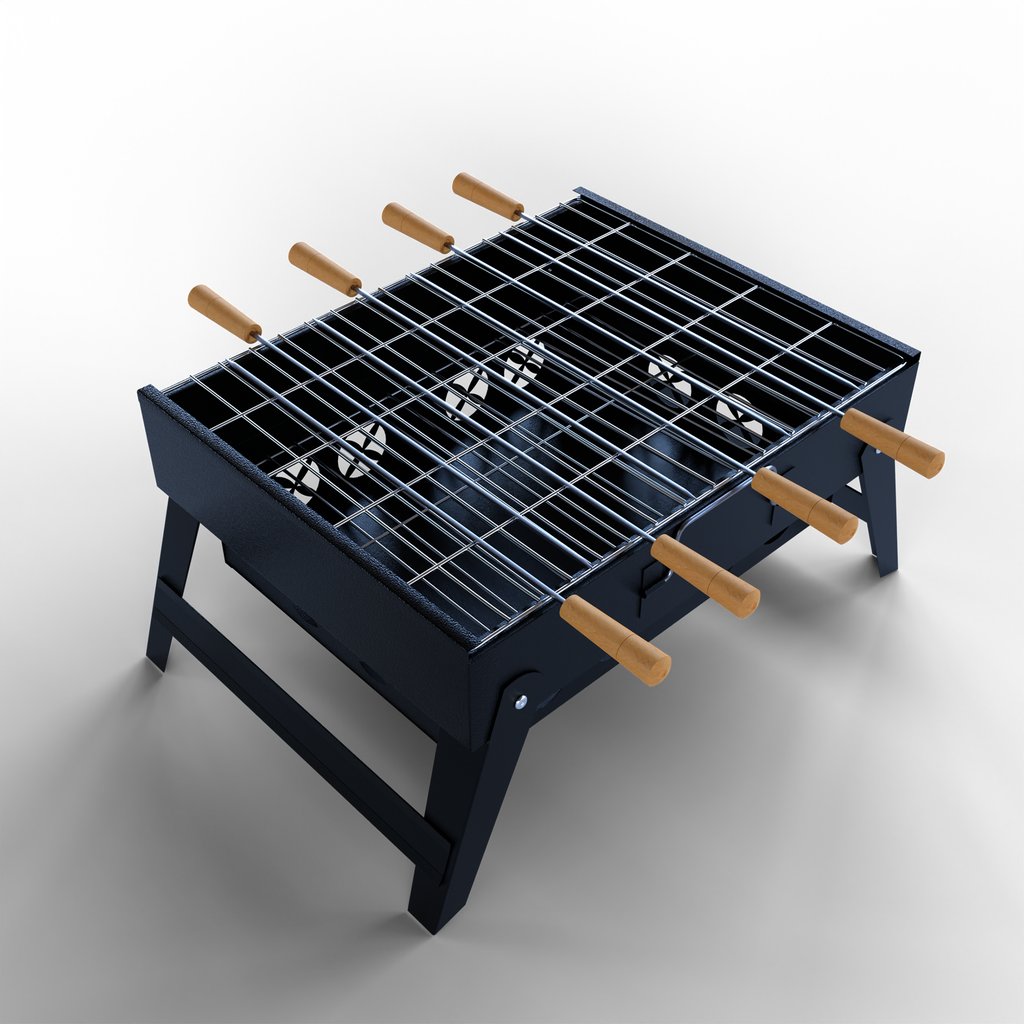 Tandoor Grill | FREE Kitchen Appliances models | BlenderKit
