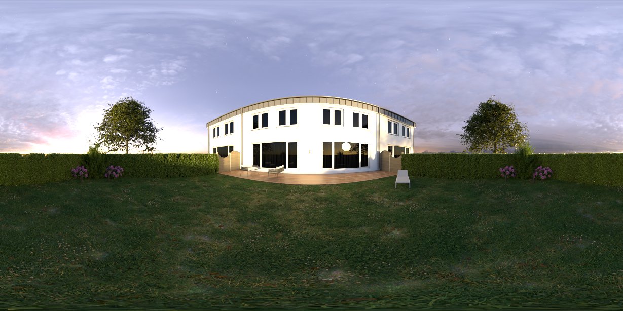 Garden Summer Morning | Nature HDRis | BlenderKit