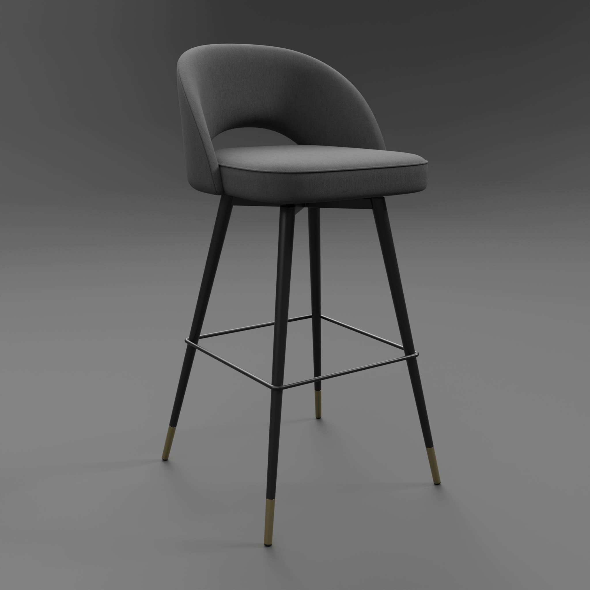 Eichholtz Bar Stool Cliff | Bar chairs models | BlenderKit