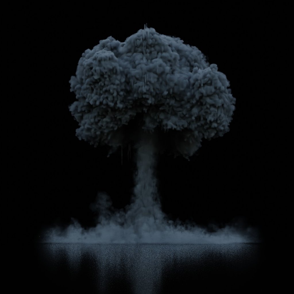 Big Nuke Static | FREE Simulations models | BlenderKit