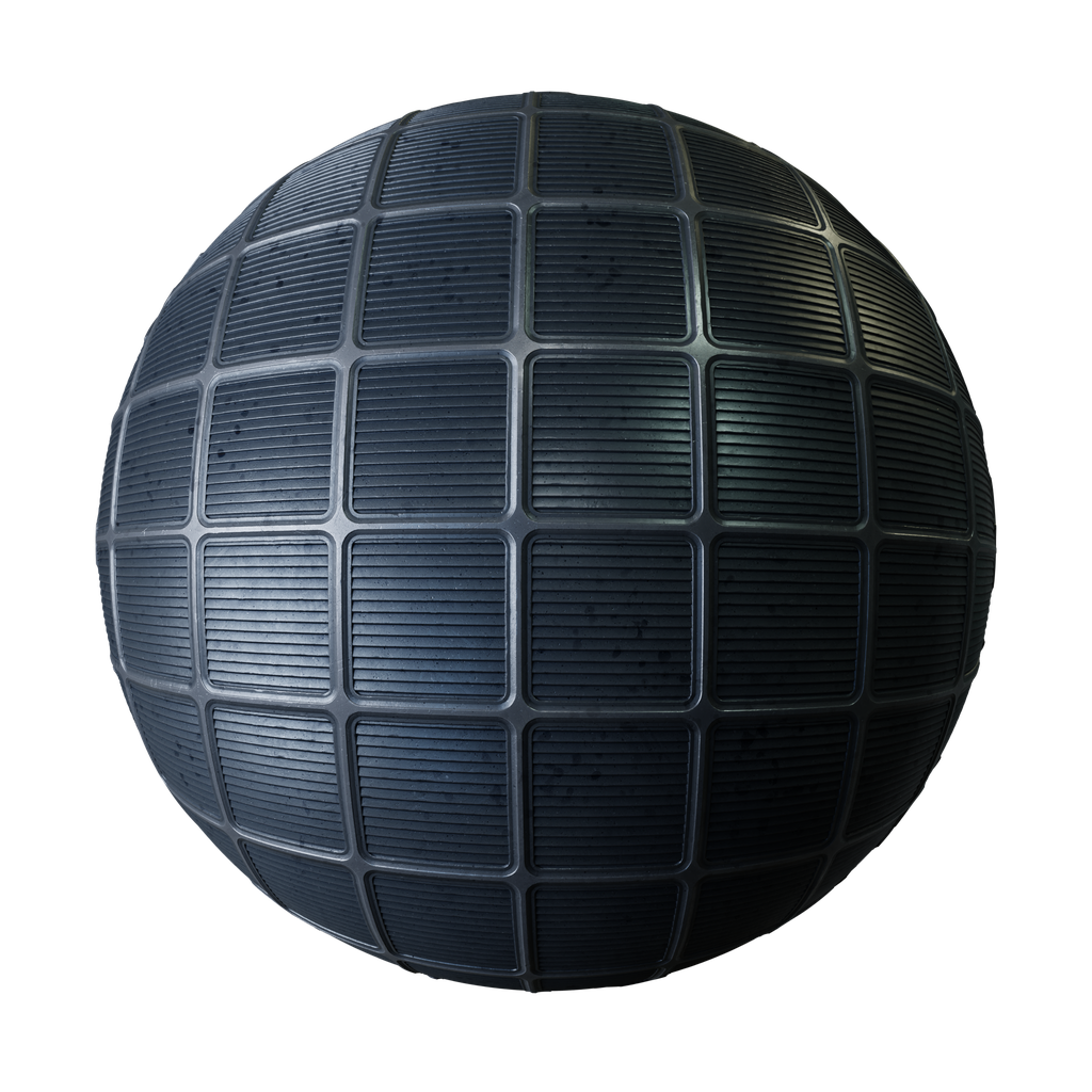 Metal ventilation | FREE metal materials | BlenderKit
