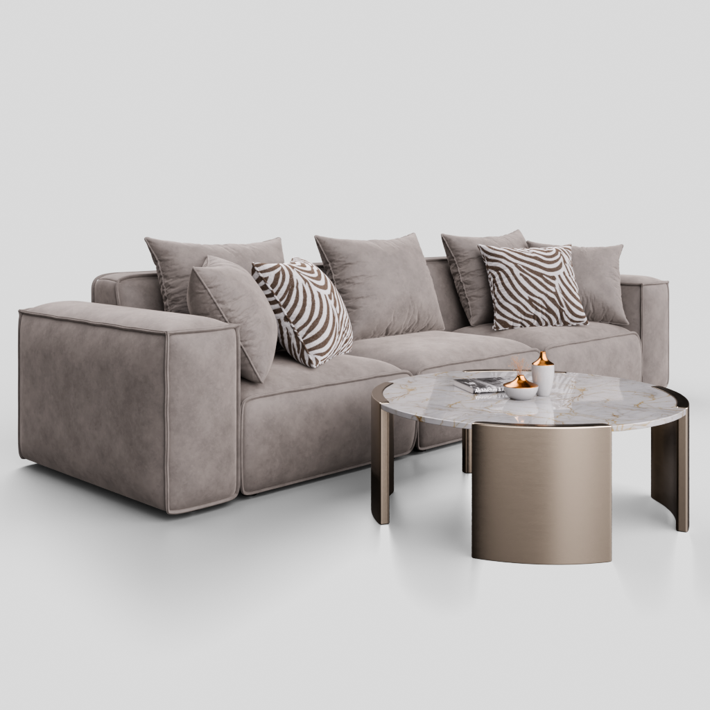 BlenderKit | Download the Sofa CDF876 model