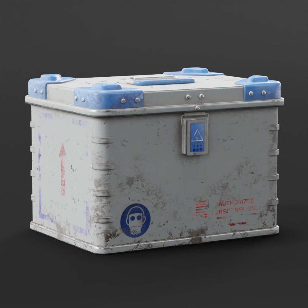 Zarges crate | Containers models | BlenderKit
