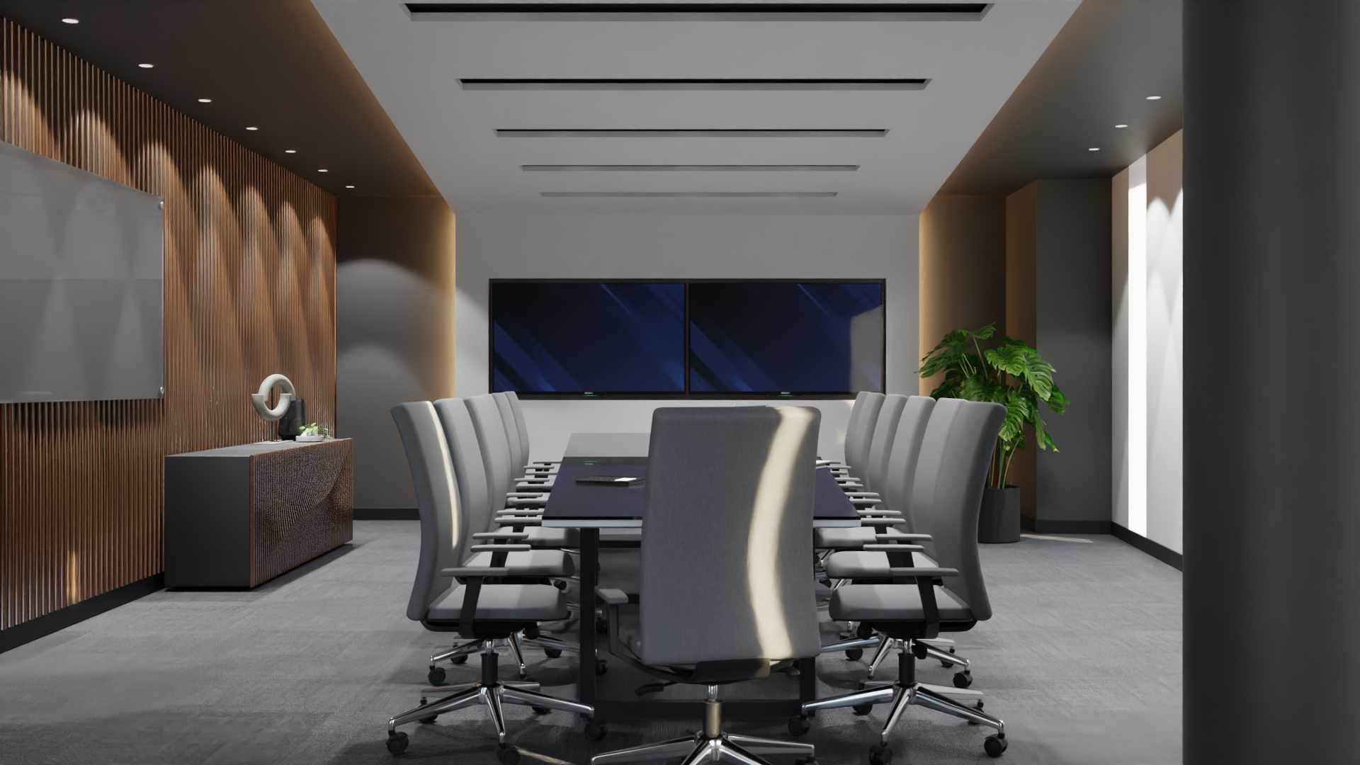 Corporate boardroom | Public scenes | BlenderKit