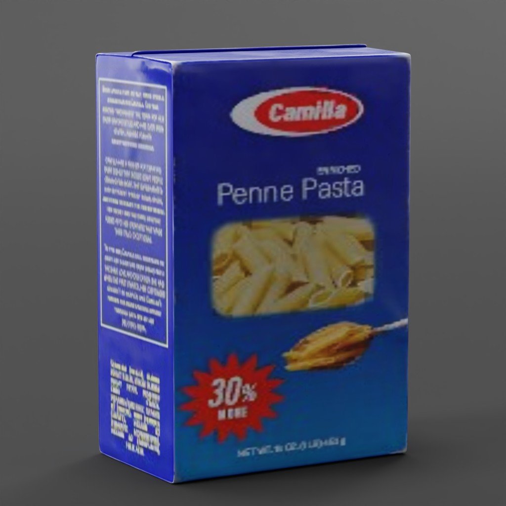 Penne Pasta Box | Kitchen Furniture models | BlenderKit