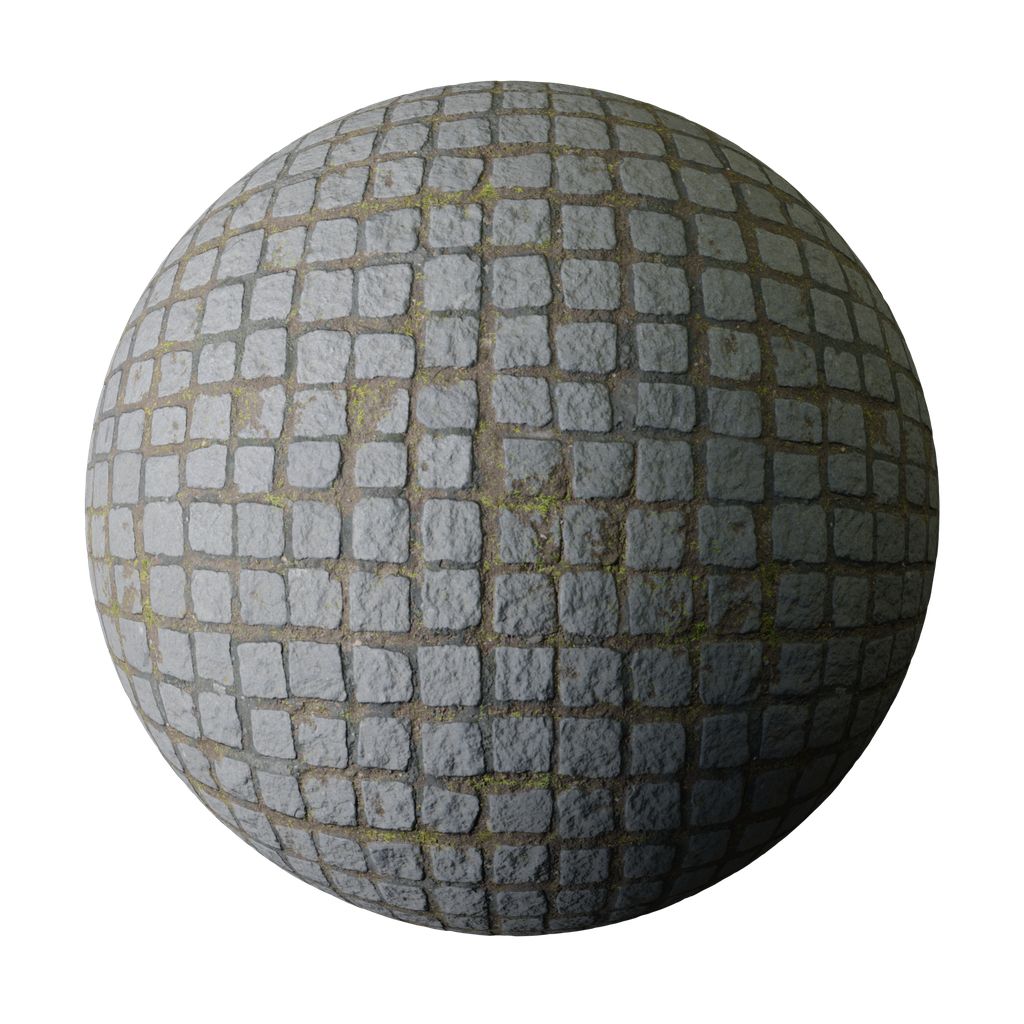 Cobblestone | FREE ground materials | BlenderKit