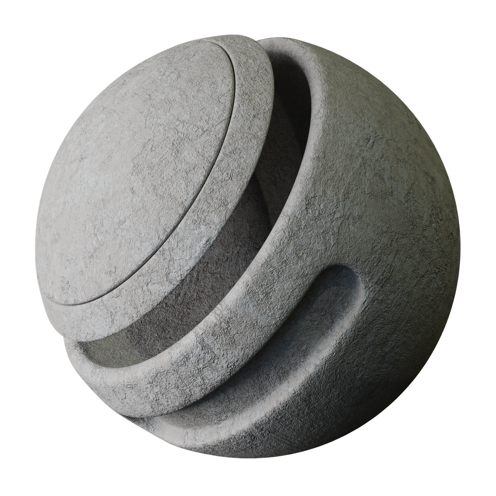 Rough Concrete | FREE concrete materials | BlenderKit