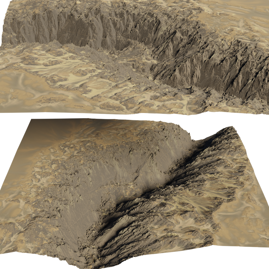 Slippage Canyon | Terrains models | BlenderKit