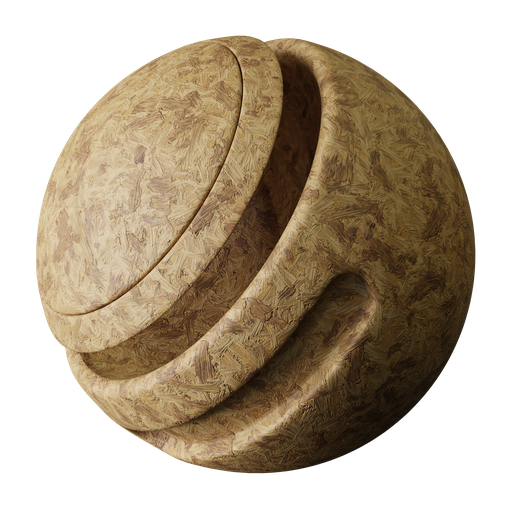 OSB Wood Panel | FREE wood materials | BlenderKit