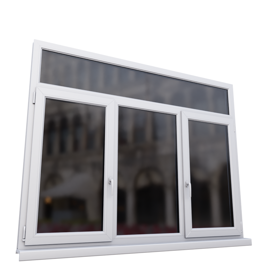 PVC Window 08 | FREE Windows models | BlenderKit