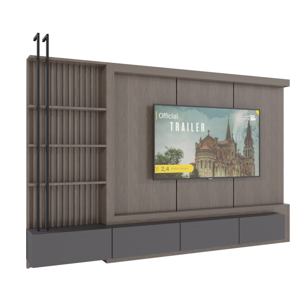 Tv panel | Consoles models | BlenderKit