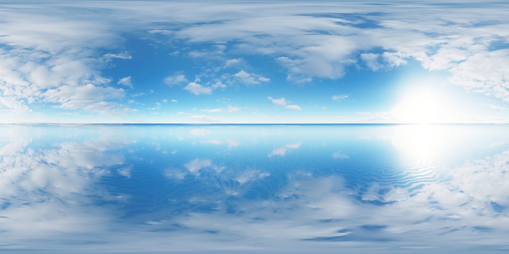 Bright Cloudy Sky HDRI | Nature HDRis | BlenderKit
