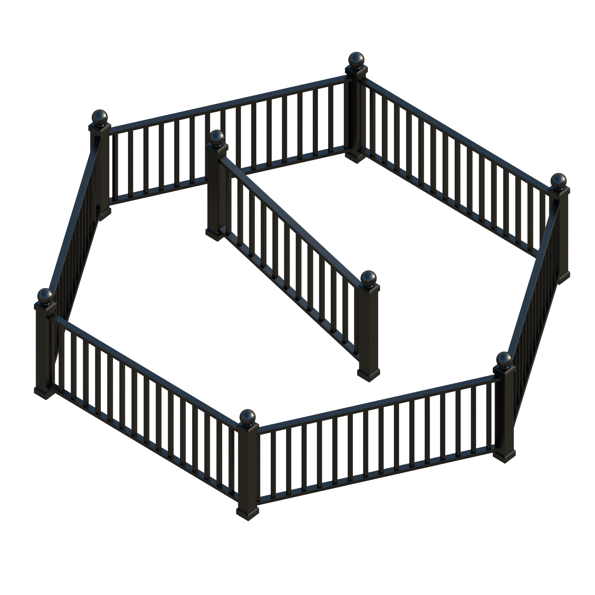 Fence Geometry Nodes.001 | FREE Fences models | BlenderKit