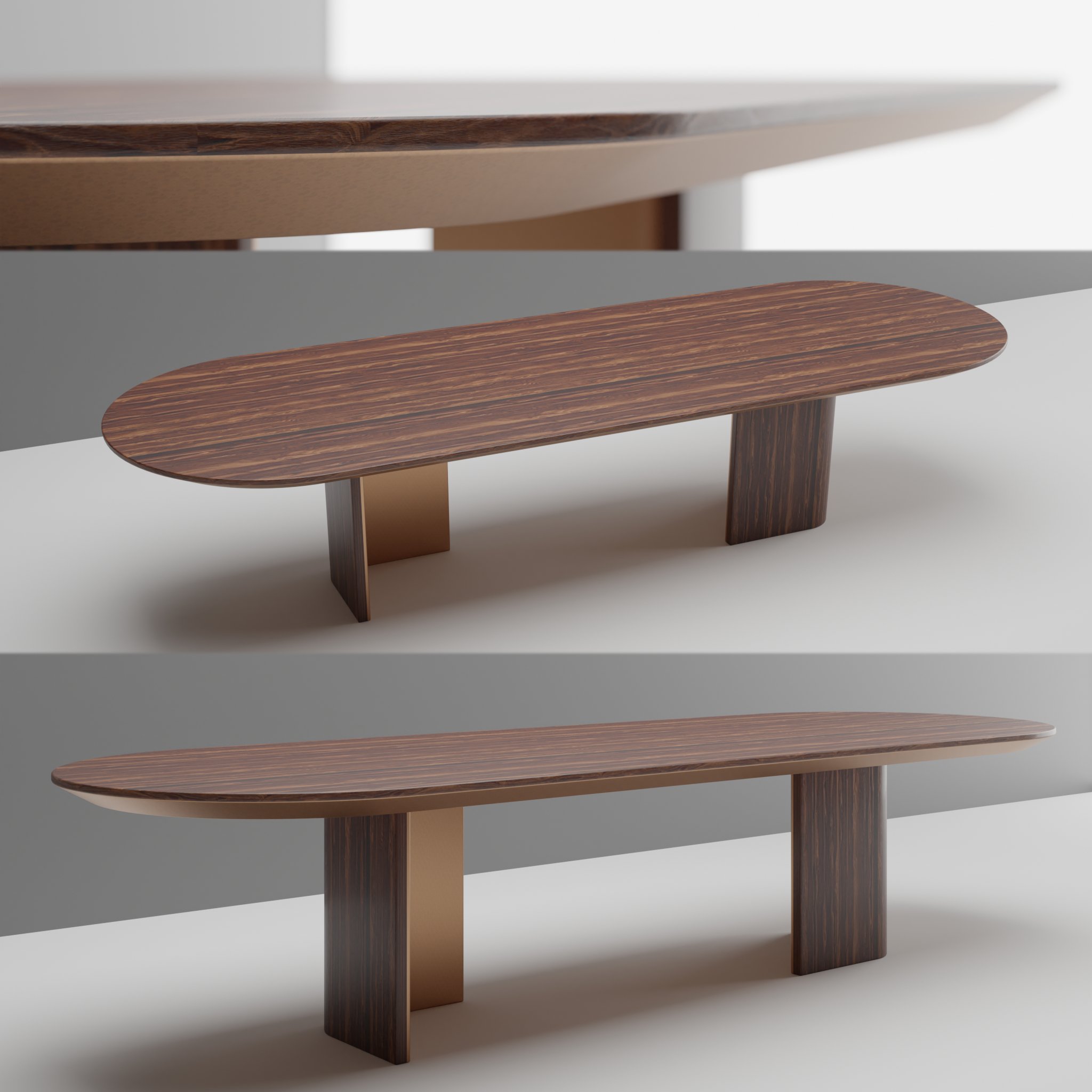 Lena ii Dining Table | FREE Tables models | BlenderKit