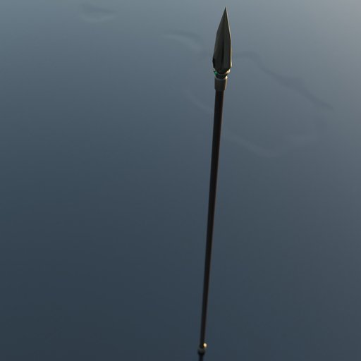 A spear | FREE Sci-Fi Weapons models | BlenderKit