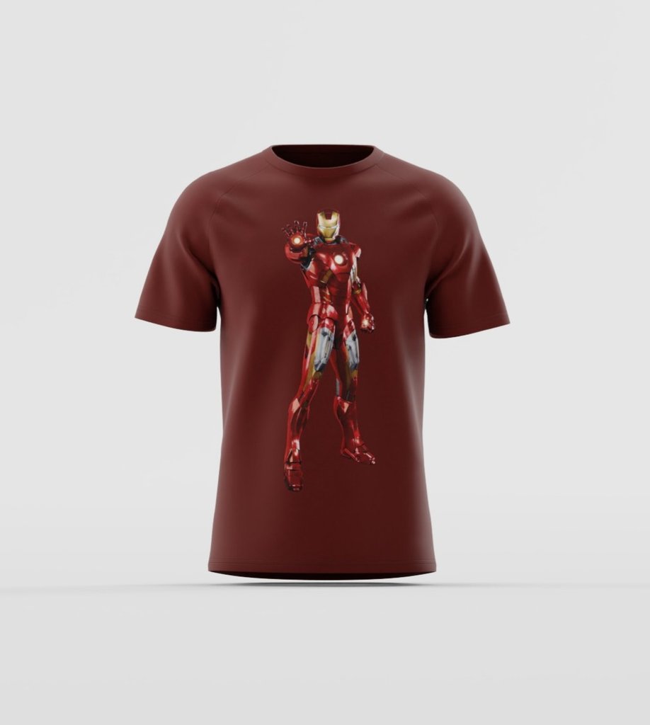 Iron Man Mark Armor Graphic T-Shirt | Man Clothing models | BlenderKit