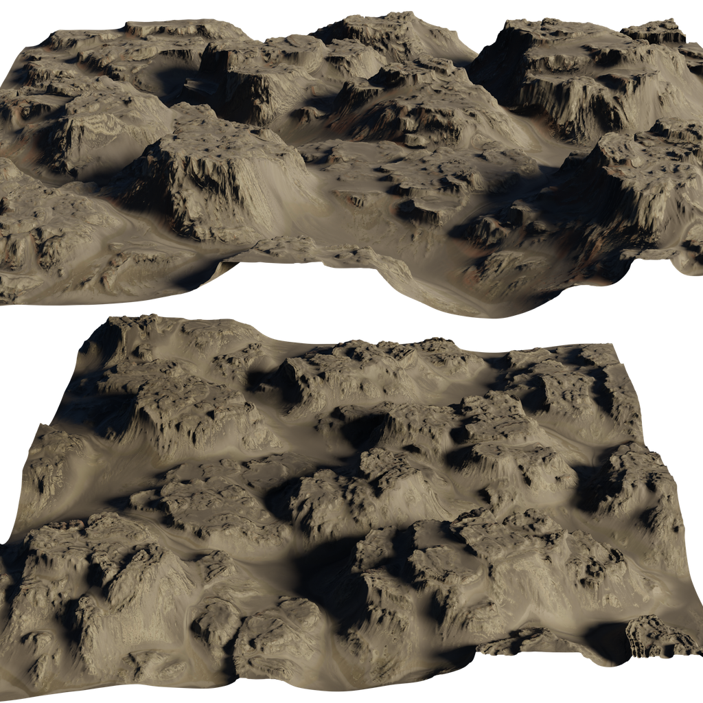 Sediment Area | FREE Environment Elements models | BlenderKit