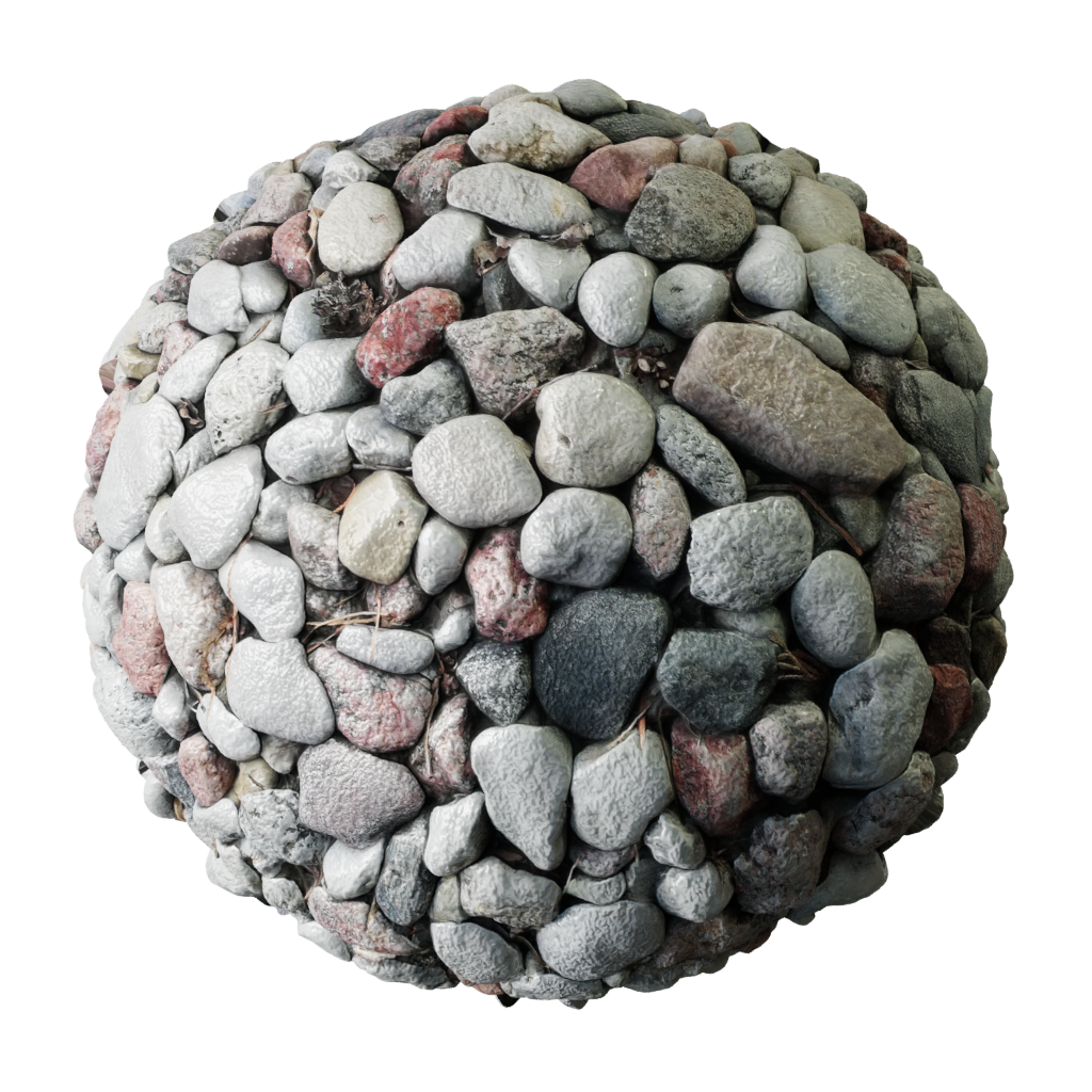 Gravel | FREE stone materials | BlenderKit