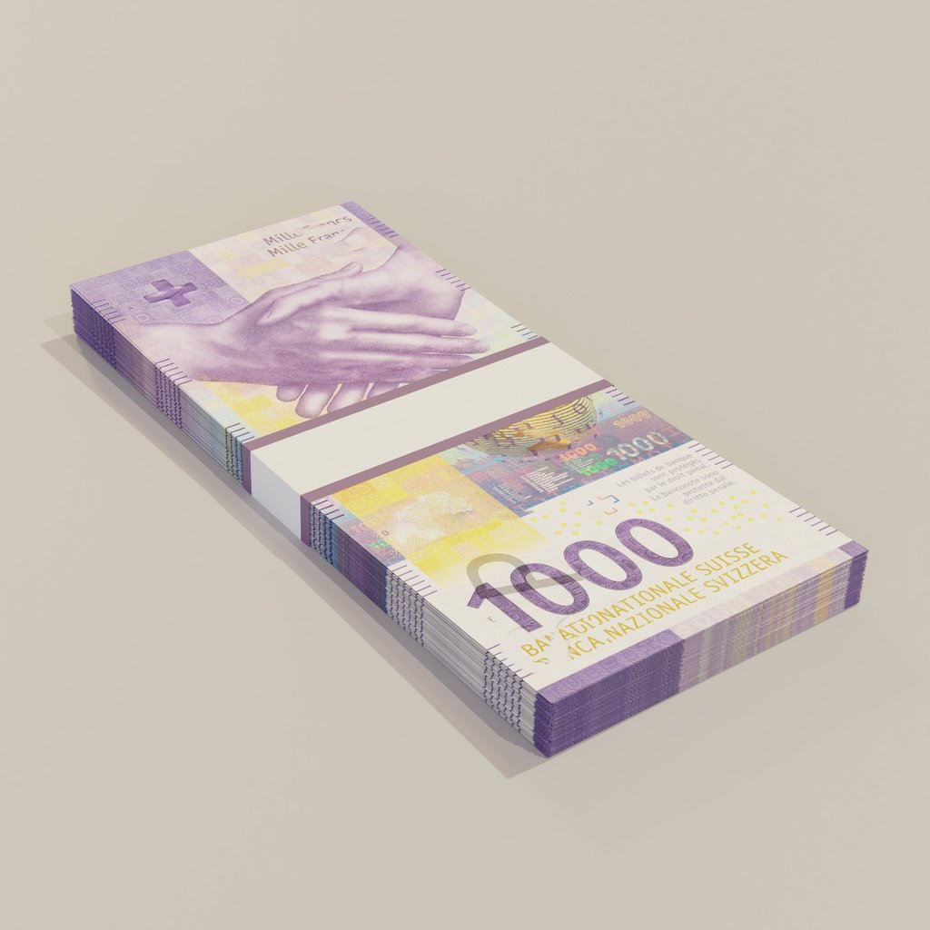 Stack of money | FREE Money models | BlenderKit