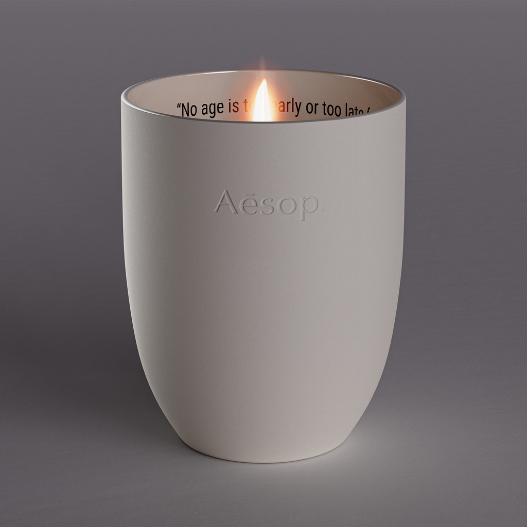 Aesop Ceramic Candle Vessel | Miscellaneous models | BlenderKit