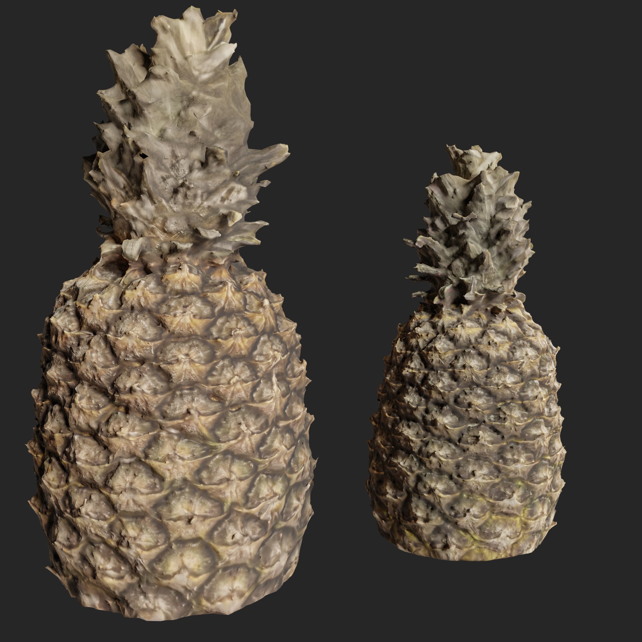 Pineapple | FREE Fruit & Vegetables models | BlenderKit