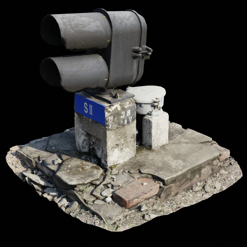 Scan Track indicator lights | FREE Urban Environment models | BlenderKit