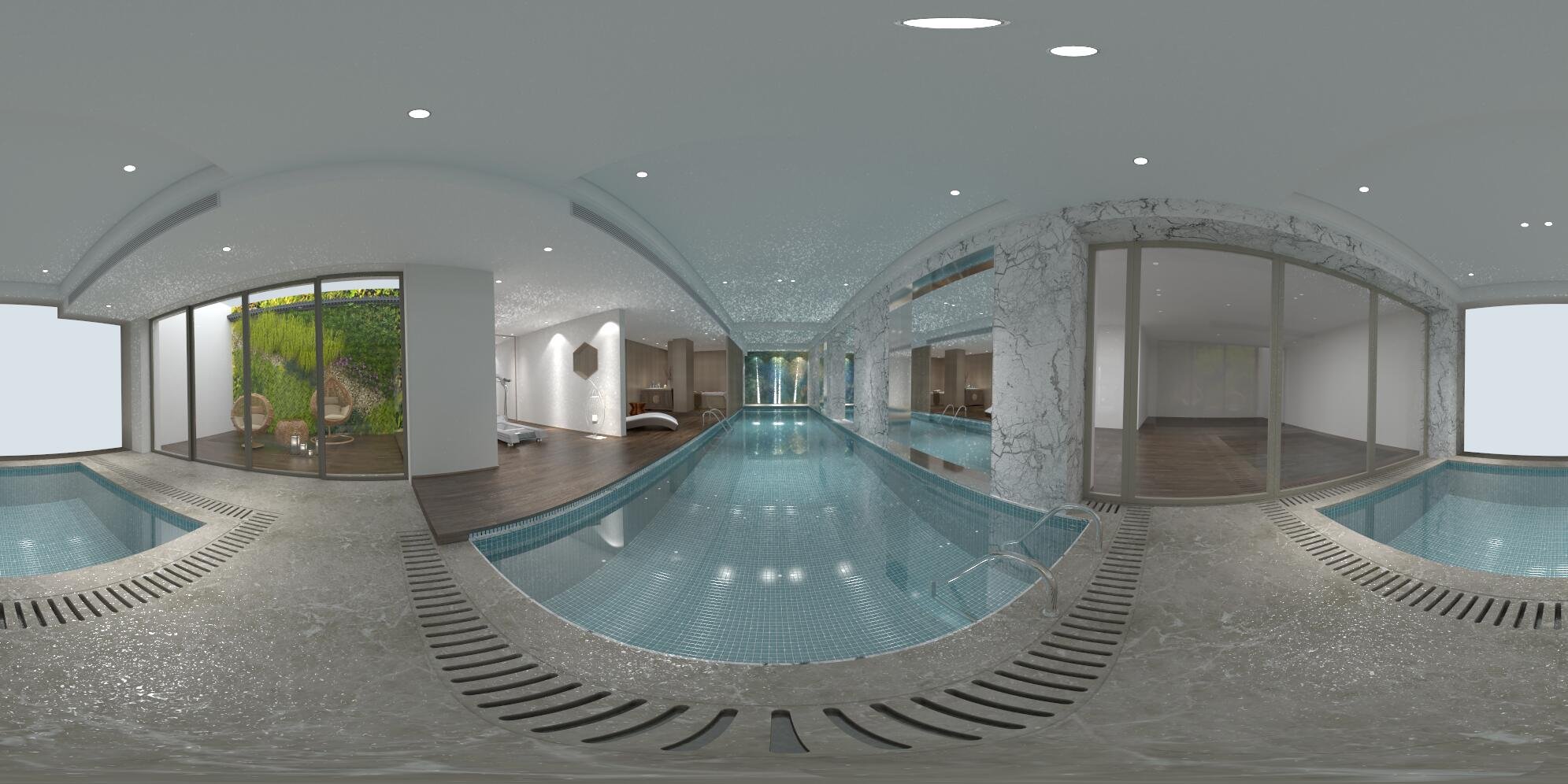 Swimming pool | Sports HDRis | BlenderKit