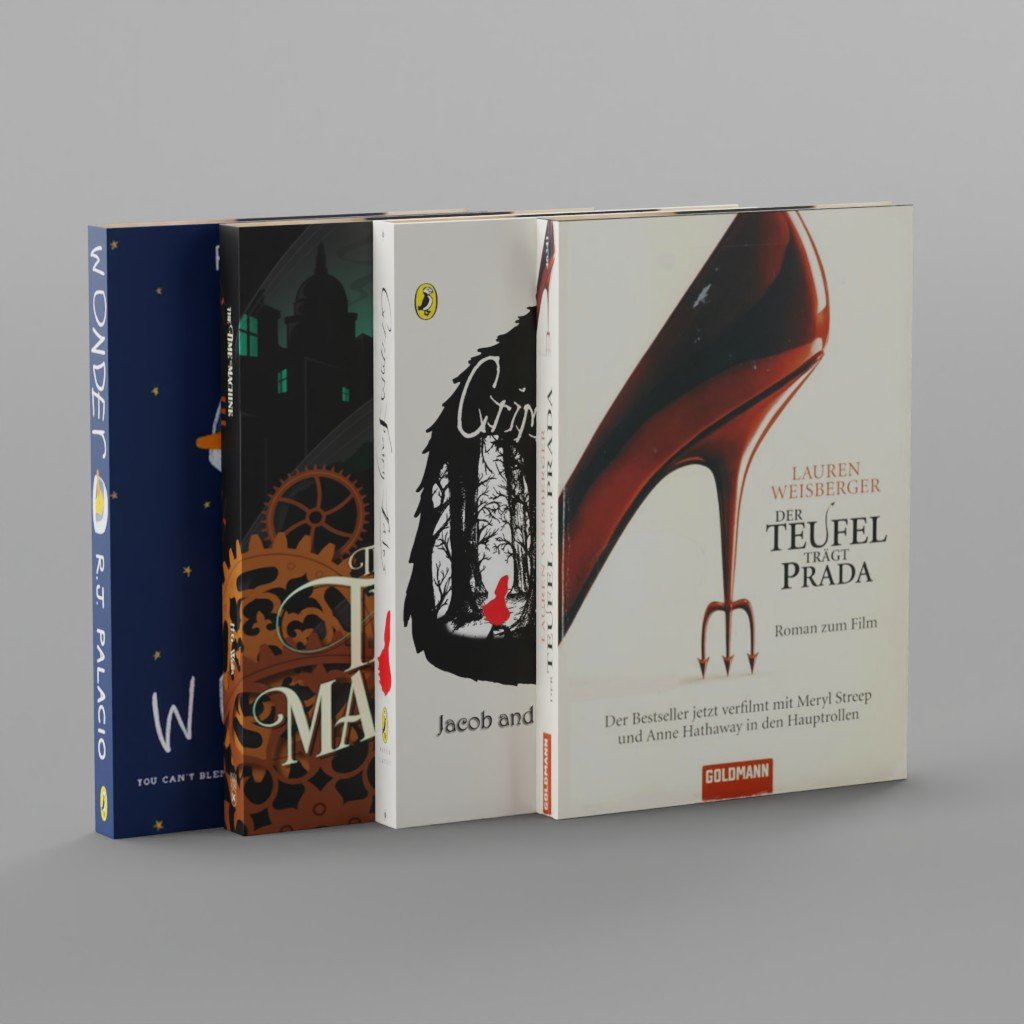 Books Pack #2 | Books models | BlenderKit