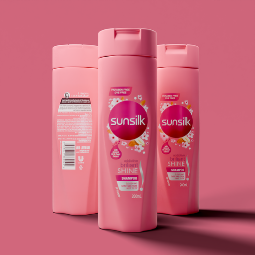 Sunsilk Hair Care Bottle | Holiday Decorations models | BlenderKit