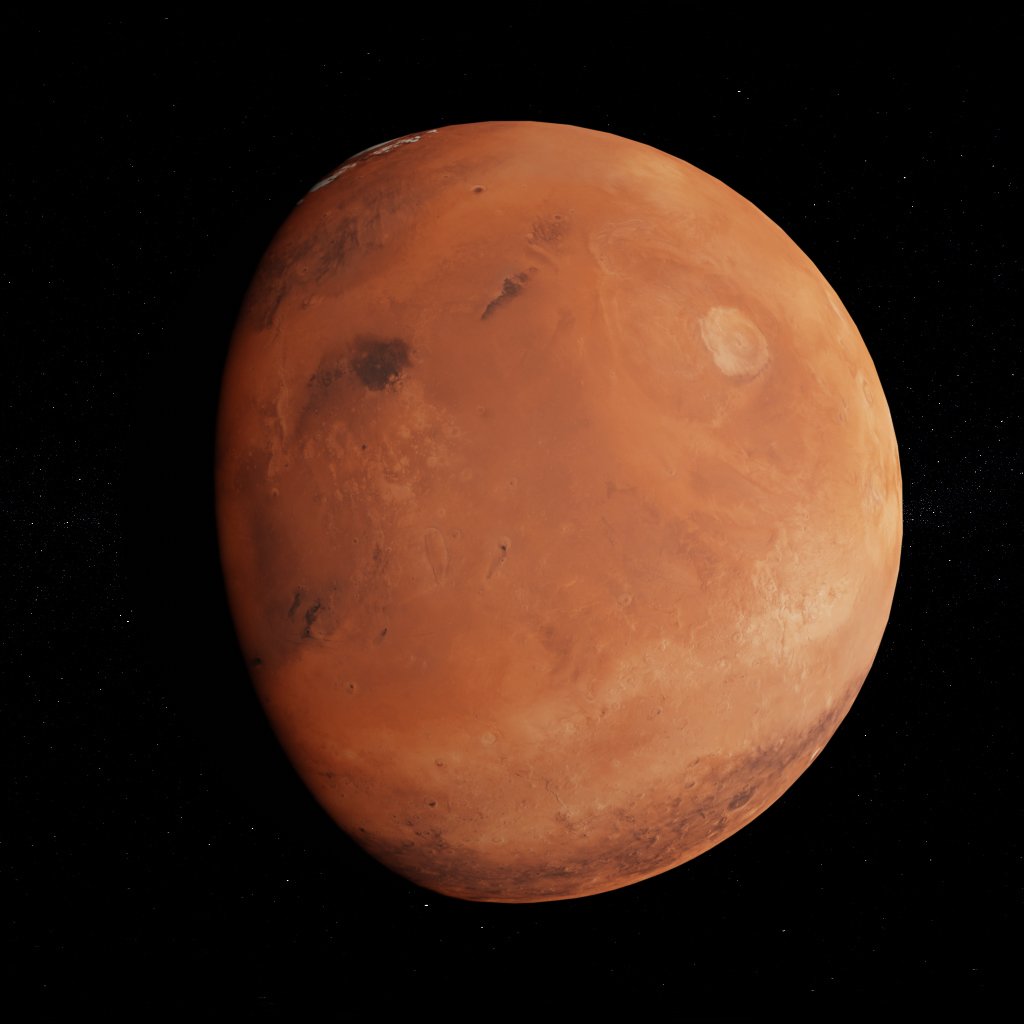Mars | FREE Planet models | BlenderKit