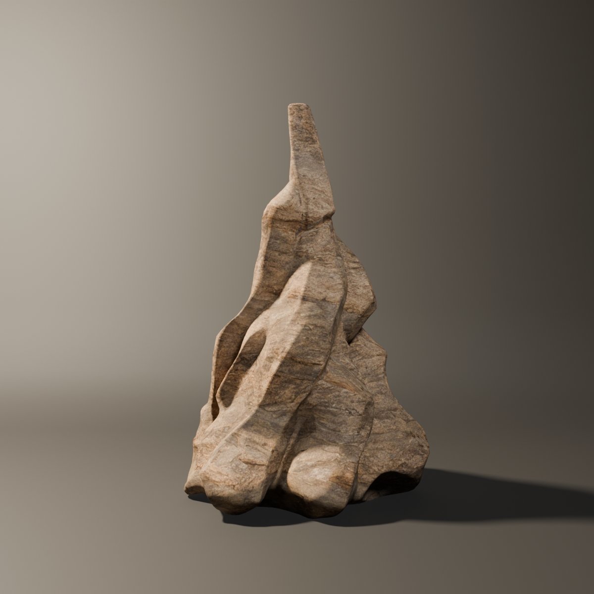 Stylized rock | Environment Elements models | BlenderKit