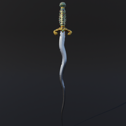 Medieval Fantasy Dagger | Historical Weapons models | BlenderKit