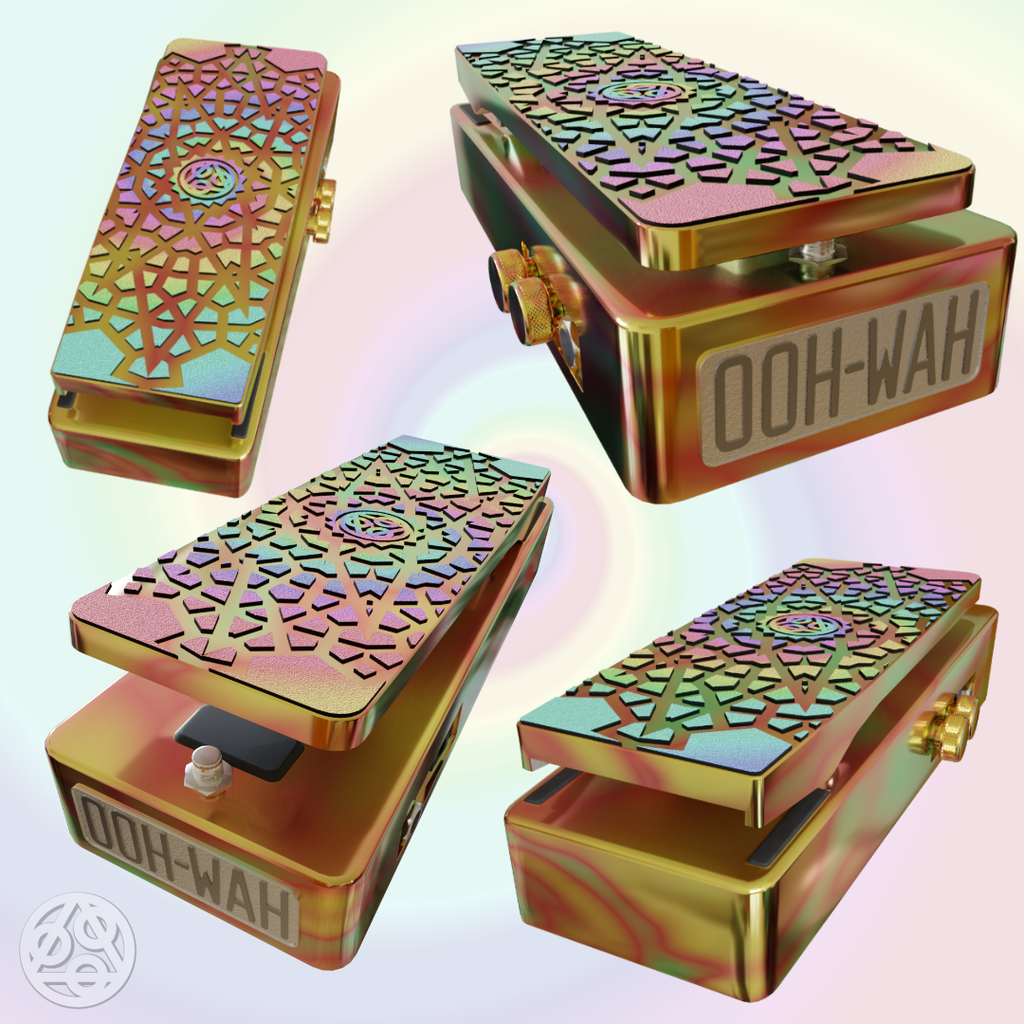Wah-wah Guitar Pedal by DJH | FREE Musical Instruments models | BlenderKit