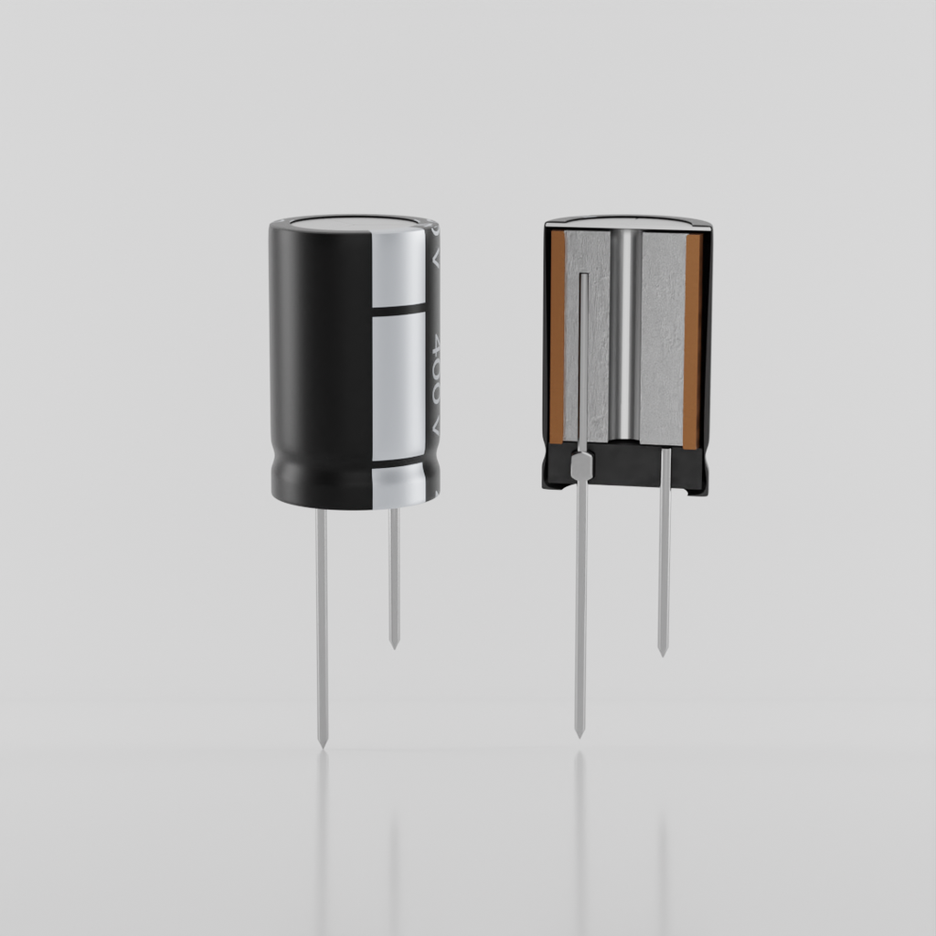 Capacitor 400v | FREE Technology models | BlenderKit