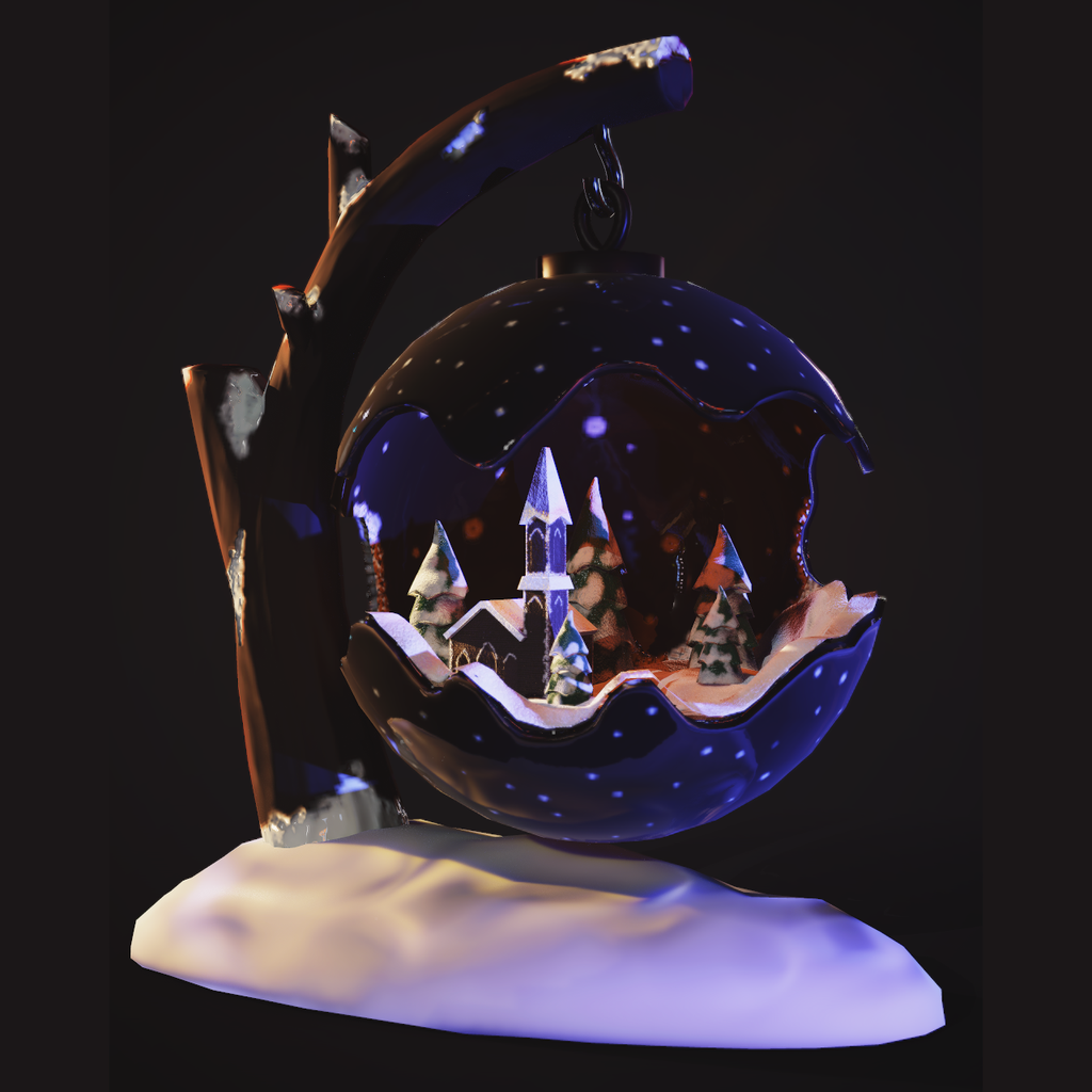 Snowball | Holiday Decorations models | BlenderKit