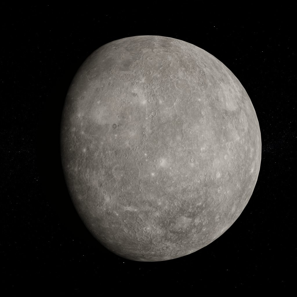 Mercury | FREE Planet models | Blendkit