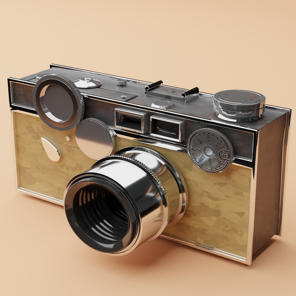 Vintage Camera | Photography models | BlenderKit