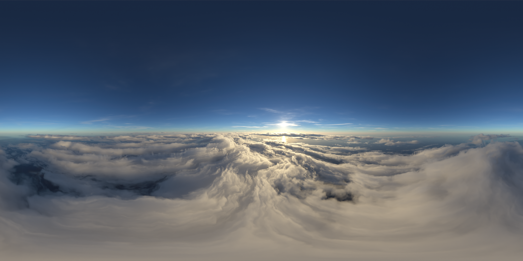 Aerial Cloudscape Sky | Landscapes HDRis | BlenderKit