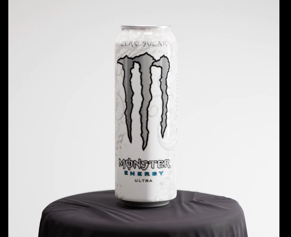 Monster engery ultra | Beverages models | BlenderKit