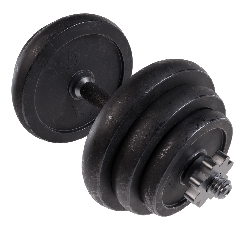 Realistic Dumbell | Sport models | BlenderKit