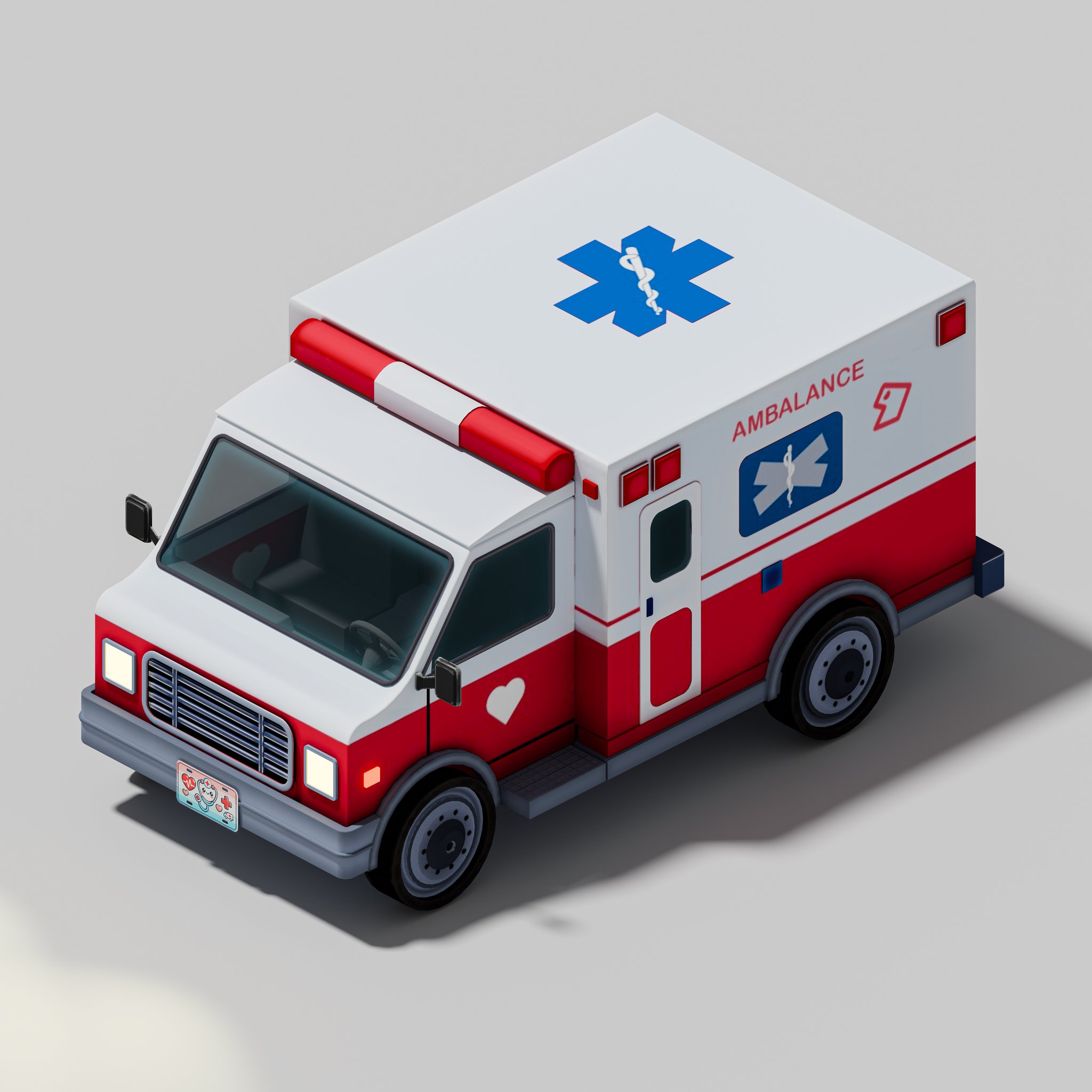 Ambulance | Ambulances models | BlenderKit