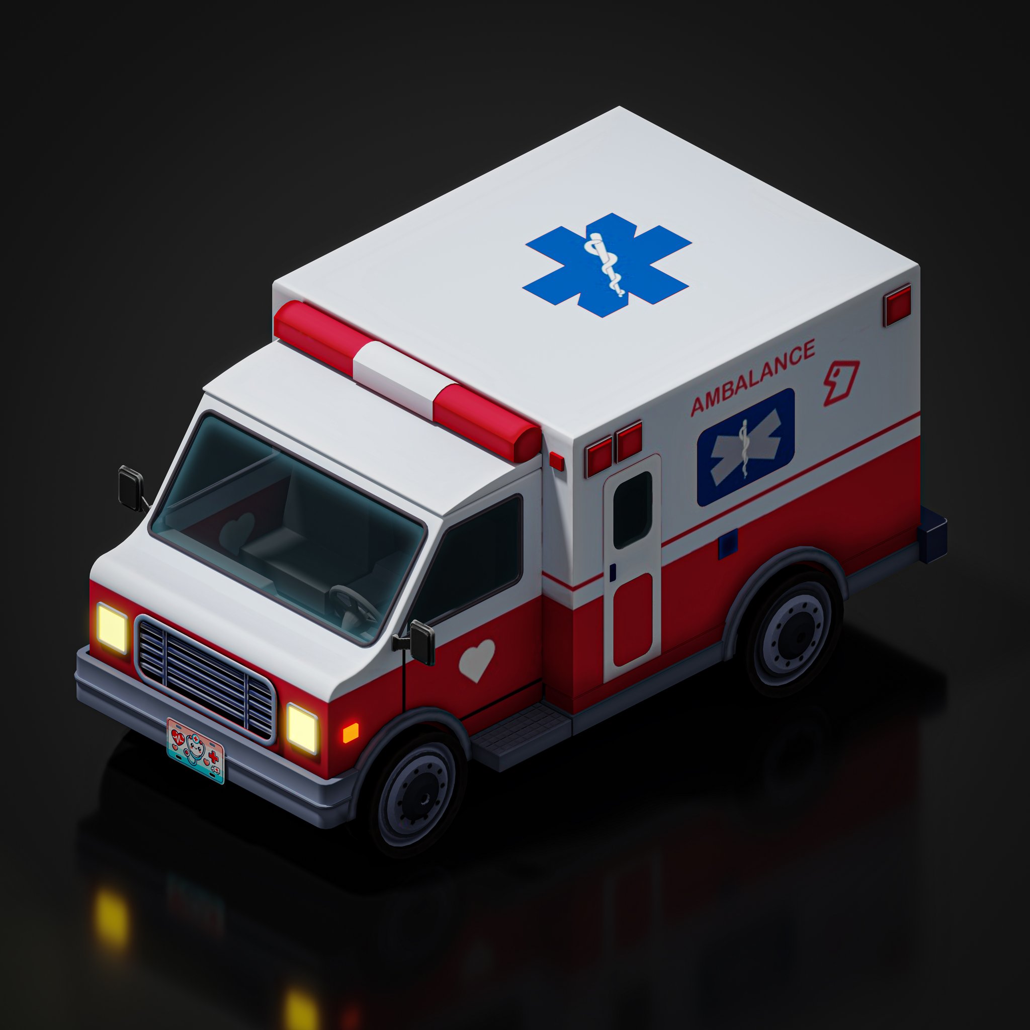 Ambulance | Ambulances models | BlenderKit