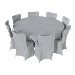 Table Chair Cloth | Chair-table Sets models | BlenderKit